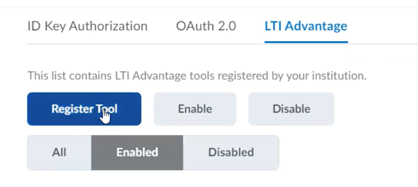 D2L: LTI 1.3 Tool & Deployment Setup – Credo Learning Tools