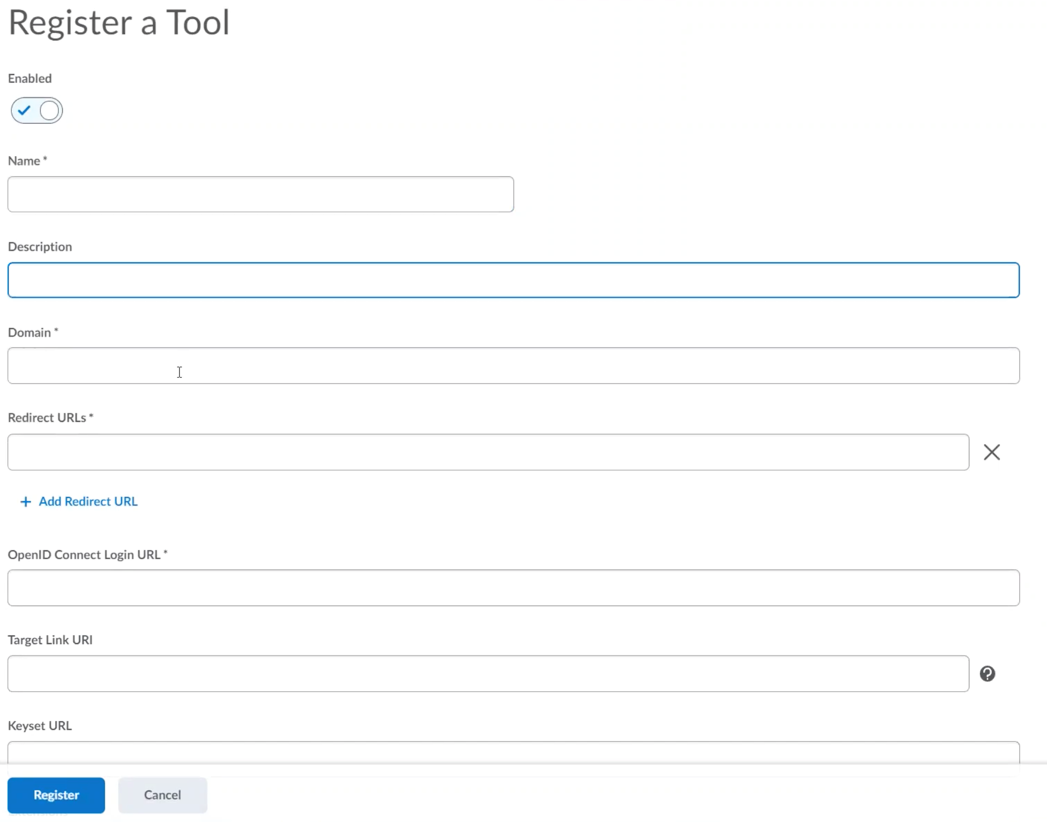 D2L: LTI 1.3 Tool & Deployment Setup – Credo Learning Tools